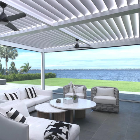 Adding a pergola to your home - SYZYGY - Pergolas & Louvered Roofs