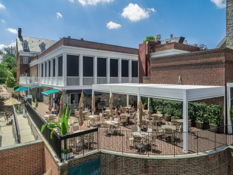 Revolutionize with Covered Rooftop Deck Pergola - Syzygy