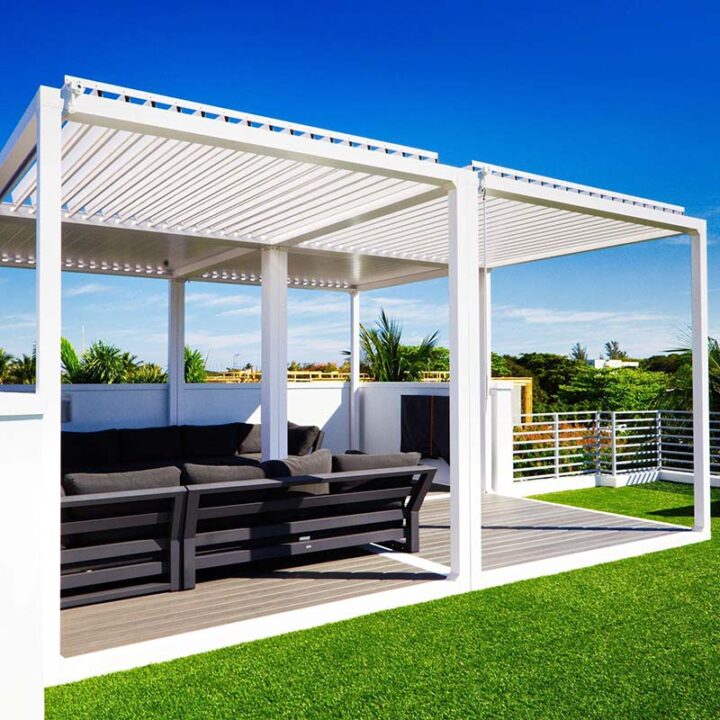 Rooftop Cabana Offers Scenic Views - SYZYGY Global